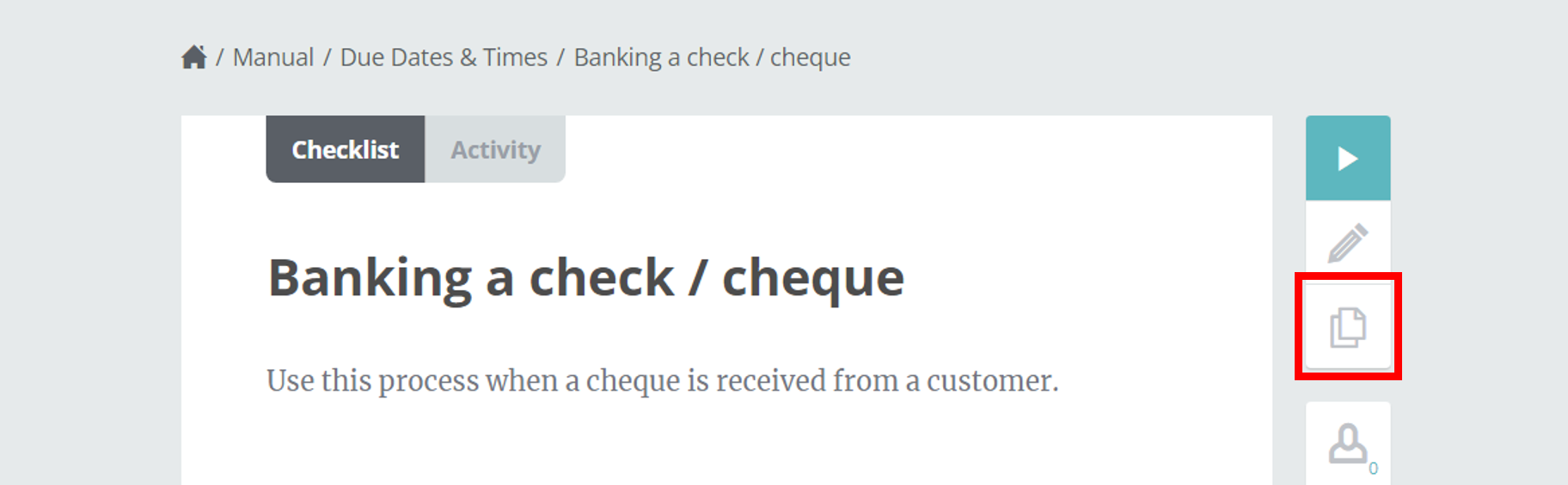 Duplicate yourself with Copy & Template for SOPs - Way We Do
